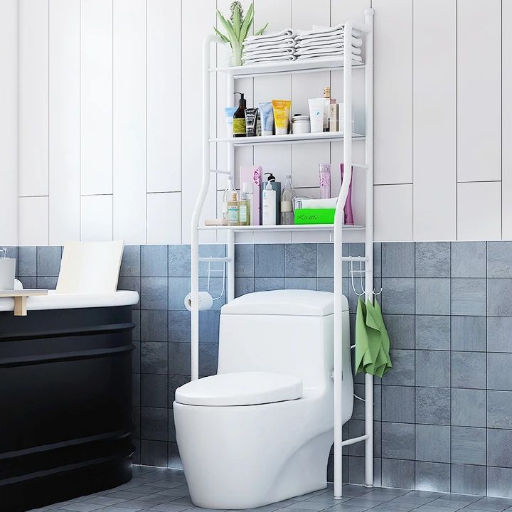 Best price for 3-Layer Toilet Rack Floor Toilet Rack Storage Rack ...