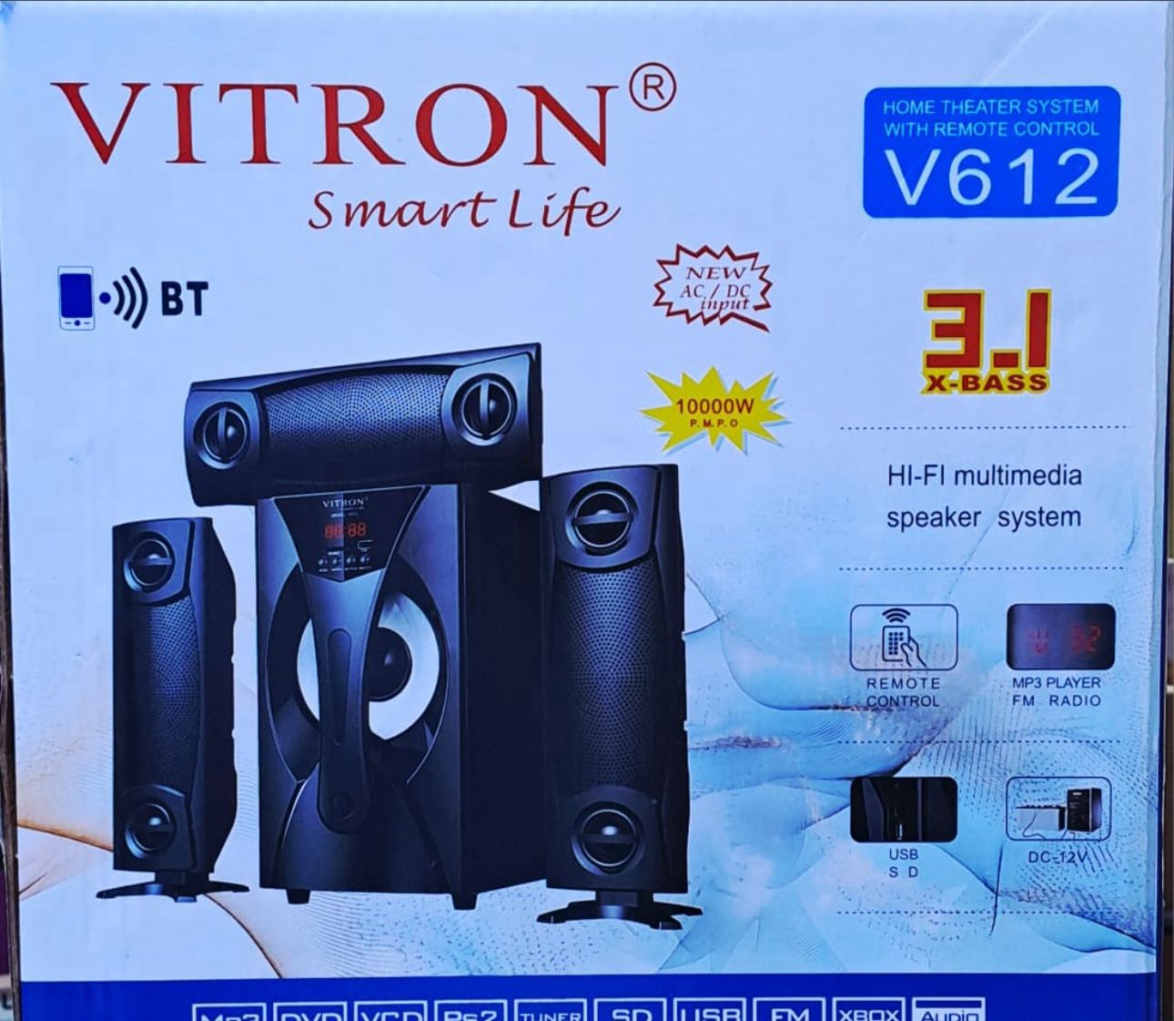 Best price for Vitron V612 3.1 Channel Home Theatre System with 10000W ...