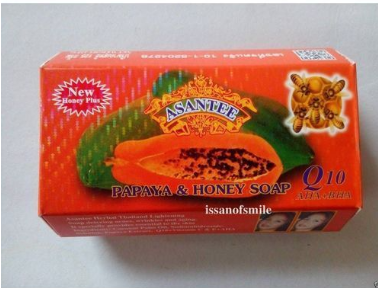 Best price for Asantee Papaya And Honey Skin Lightening Face And Body Soap