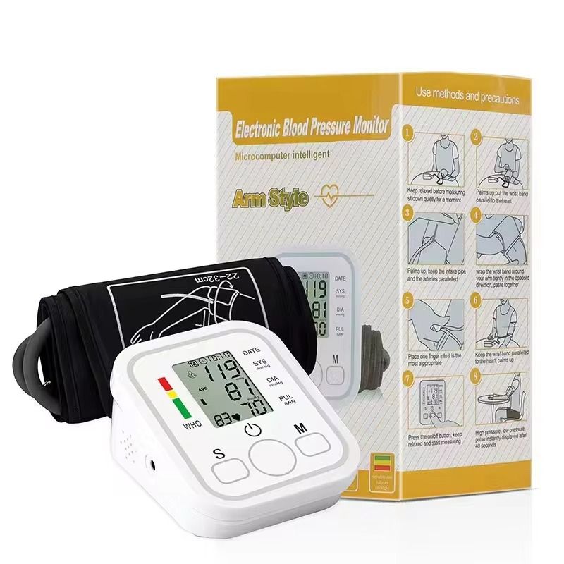 Best price for Portable Blood Pressure Monitor Digital LCD Display BP ...