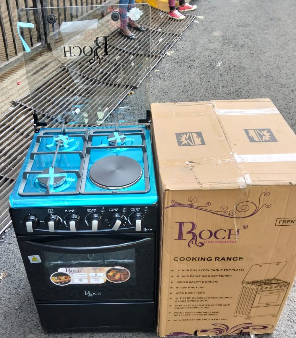 Best price for CLEARANCE OFFER 50*55 Roch 3+1 Jet standing cooker with ...