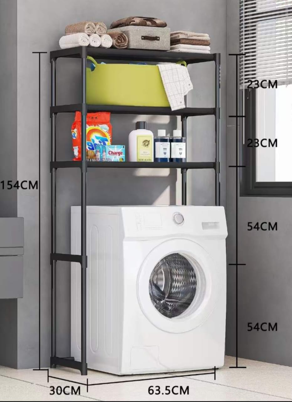 Best price for Heavy Metallic Home Washing Machine Rack/Organizer