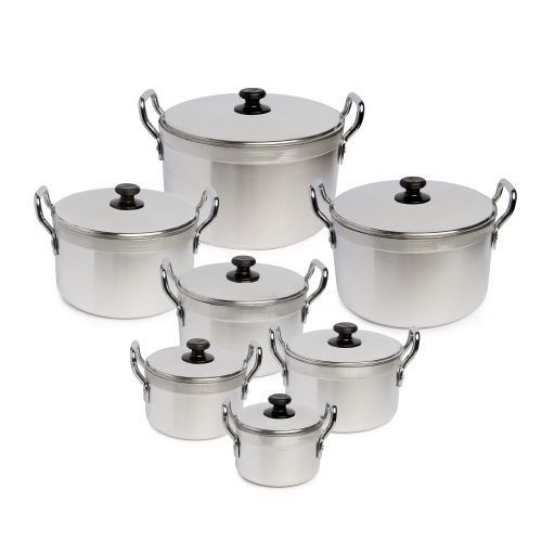 Best price for 14 Pcs Stainless Steel Cookware Pot Sufuria Set