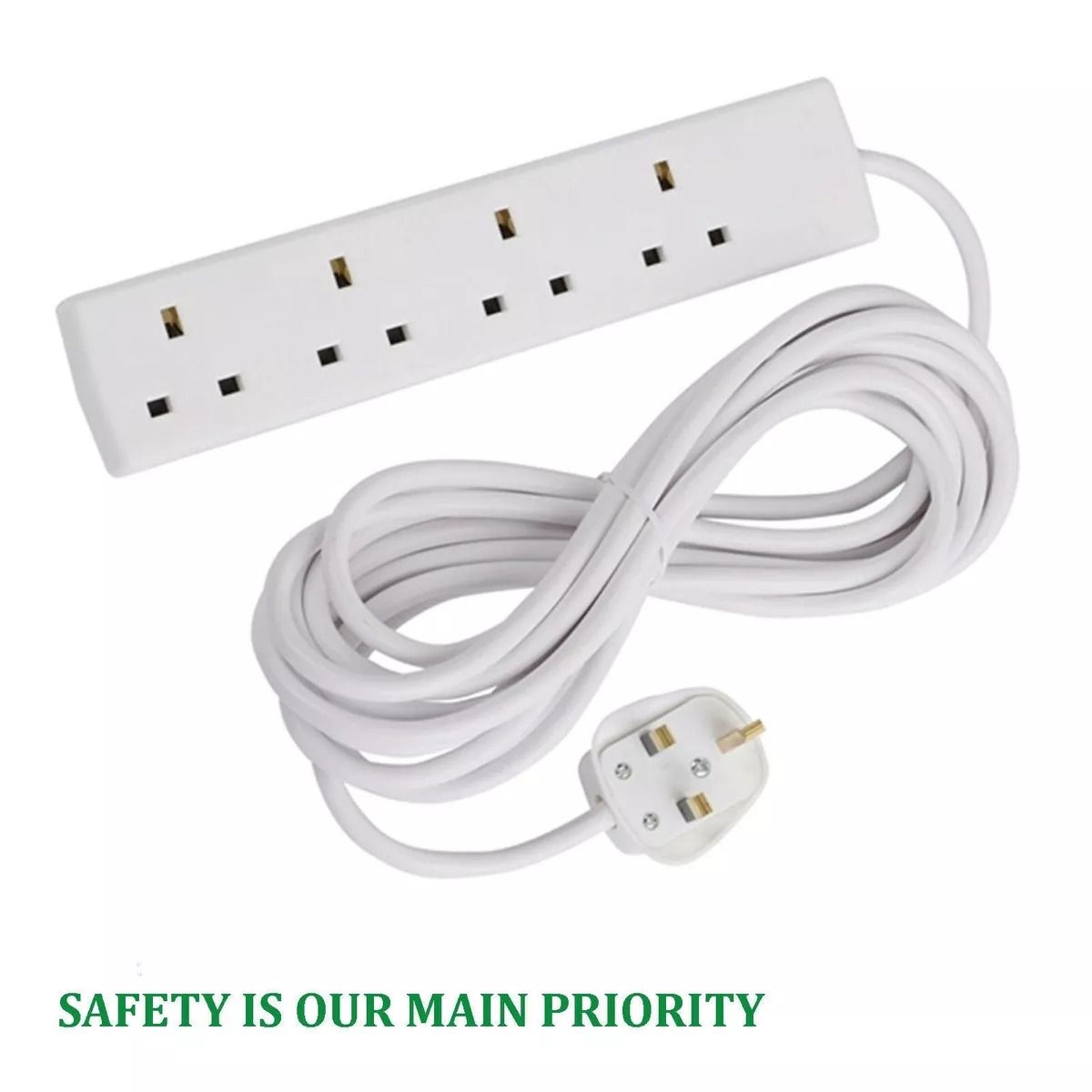 Exclusive discounts for 4 Way High Quality Power Socket Extension cable