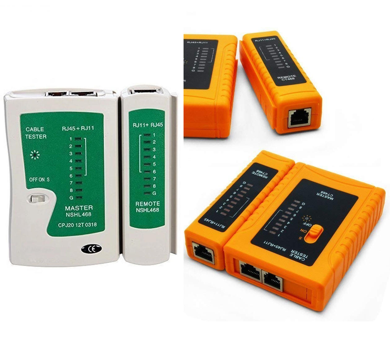 Best price for RJ45 Network Cable Tester for Lan Phone RJ45/RJ11/RJ12 ...