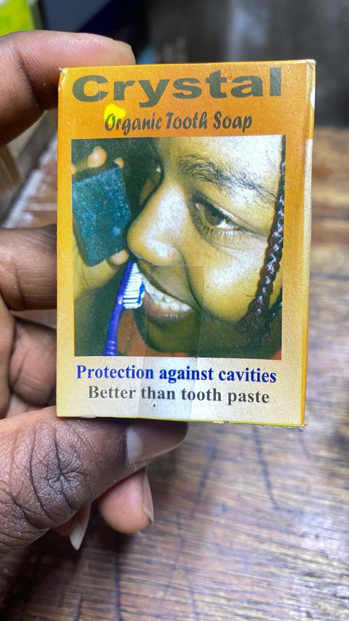 Best price for Crystal Organic Tooth Soap Protection against cavities ...