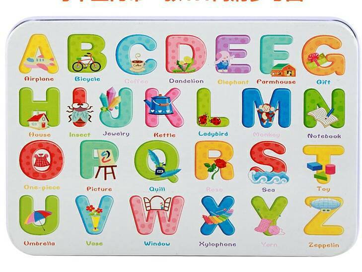 Best price for Early learning Alphabet Puzzle Wooden Puzzles for ...