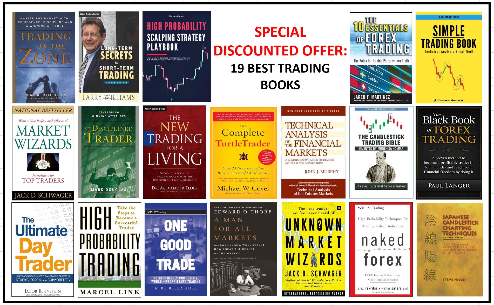 Best price for All 19 Top Trading Books of All Time in 2024 Books ...