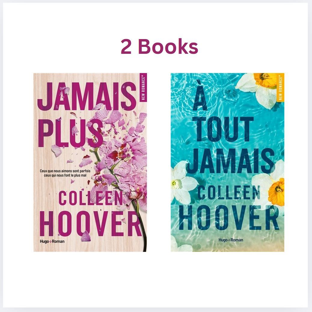 Best price for Jamais Plus" Et "À Tout Jamais" Book By Colleen Hoover ...