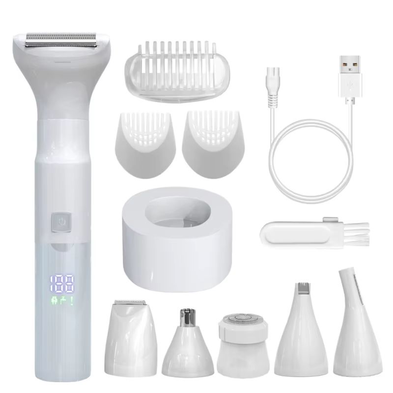 Best price for Pubic Hair Removal 6 in 1 Intimate Areas Haircut Shaver ...