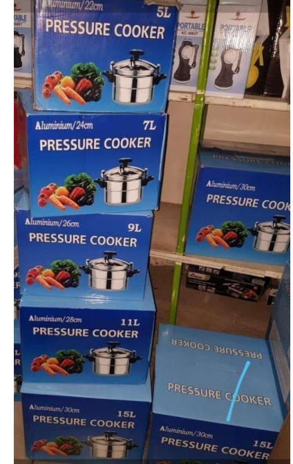 Best price for Aluminum Pressure Cookers Color-Silver Size-5 LTRS ...