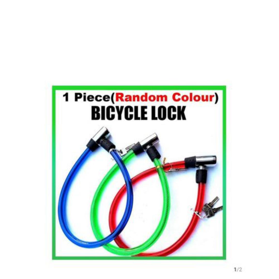 Best price for Portable Steel Cable Bike Lock with 2 Keys | PVC Coated ...