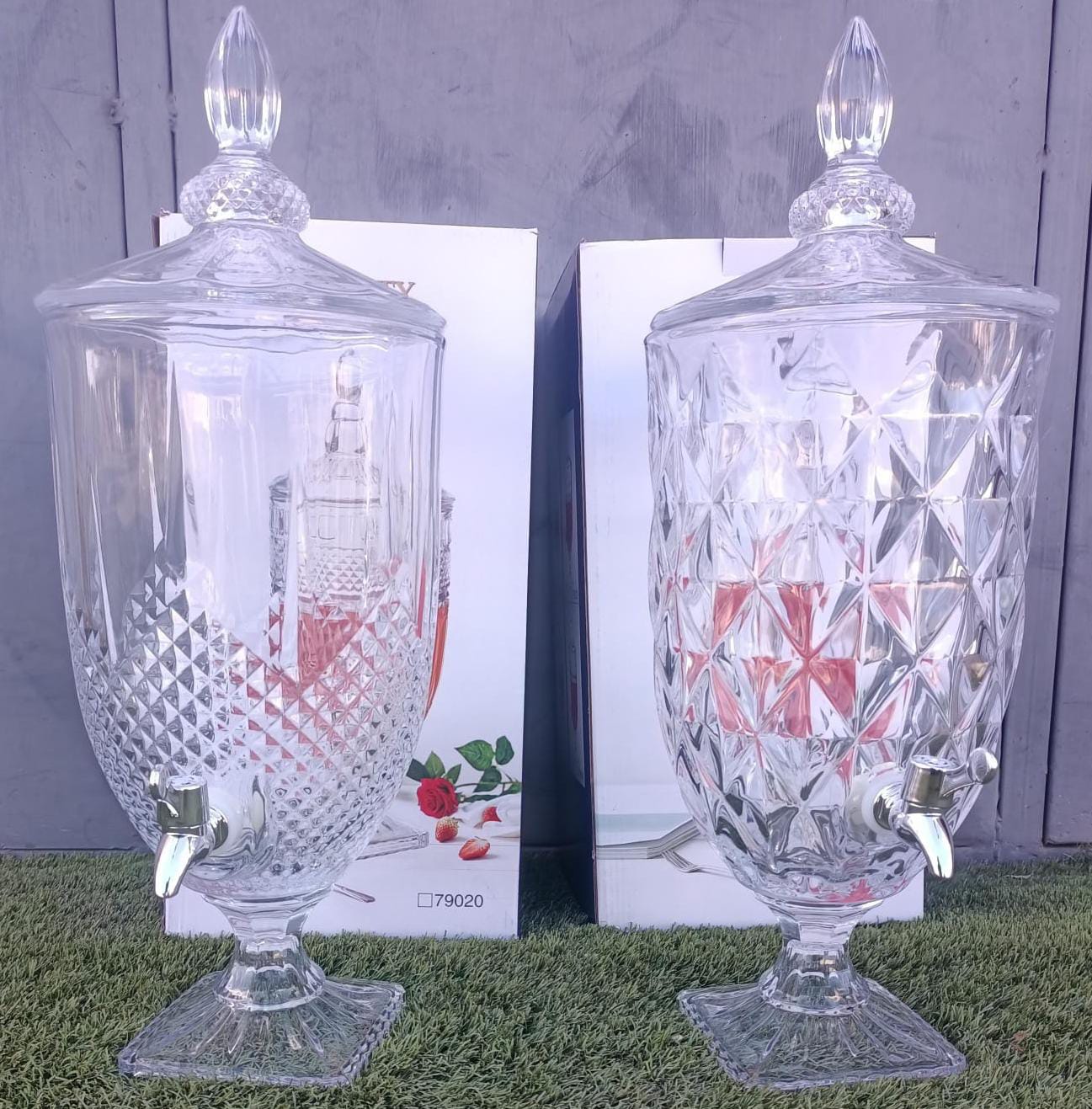 Best price for JUICE DISPENSER. 5Ltrs Glass juice dispenser, Cut-glass ...