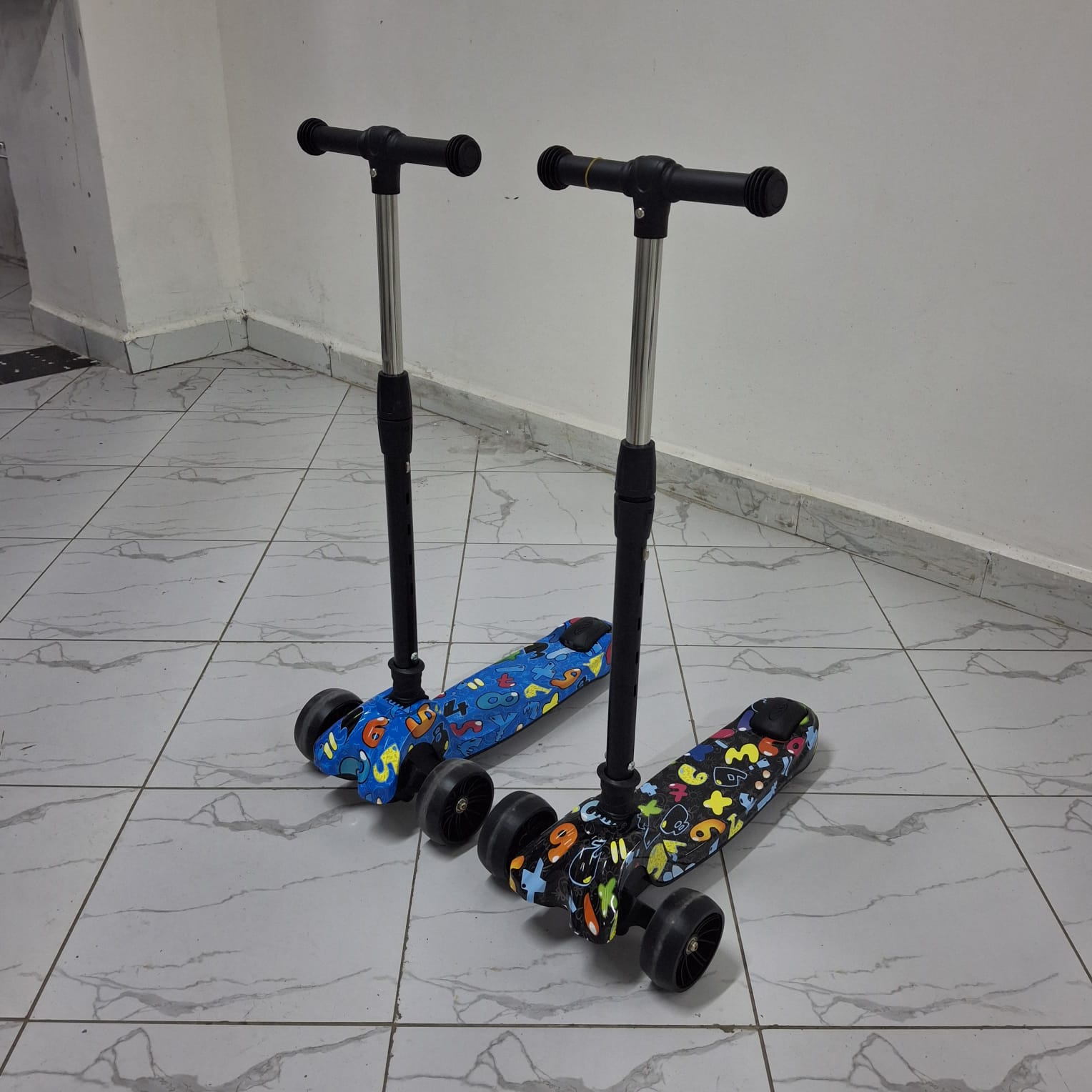 Best price for 🌈SCOOTER MAGIC🌈 🚦 Wide-Wheeled Foldable Scooter (1Pc) 🎵 ...