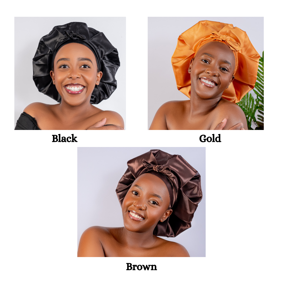 Best price for Satin Bonnet Hair Bonnet Satin Headscarf with Tie Band ...