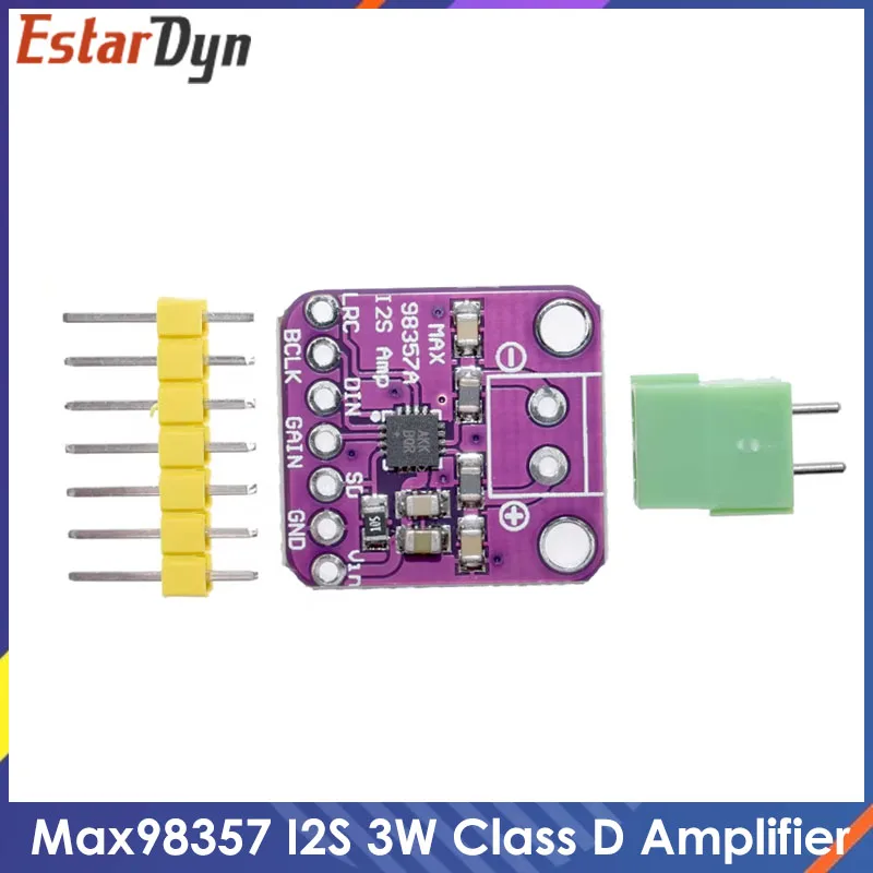 Best price for Estardyn Max98357 I2S 3W Class D Amplifier Breakout ...