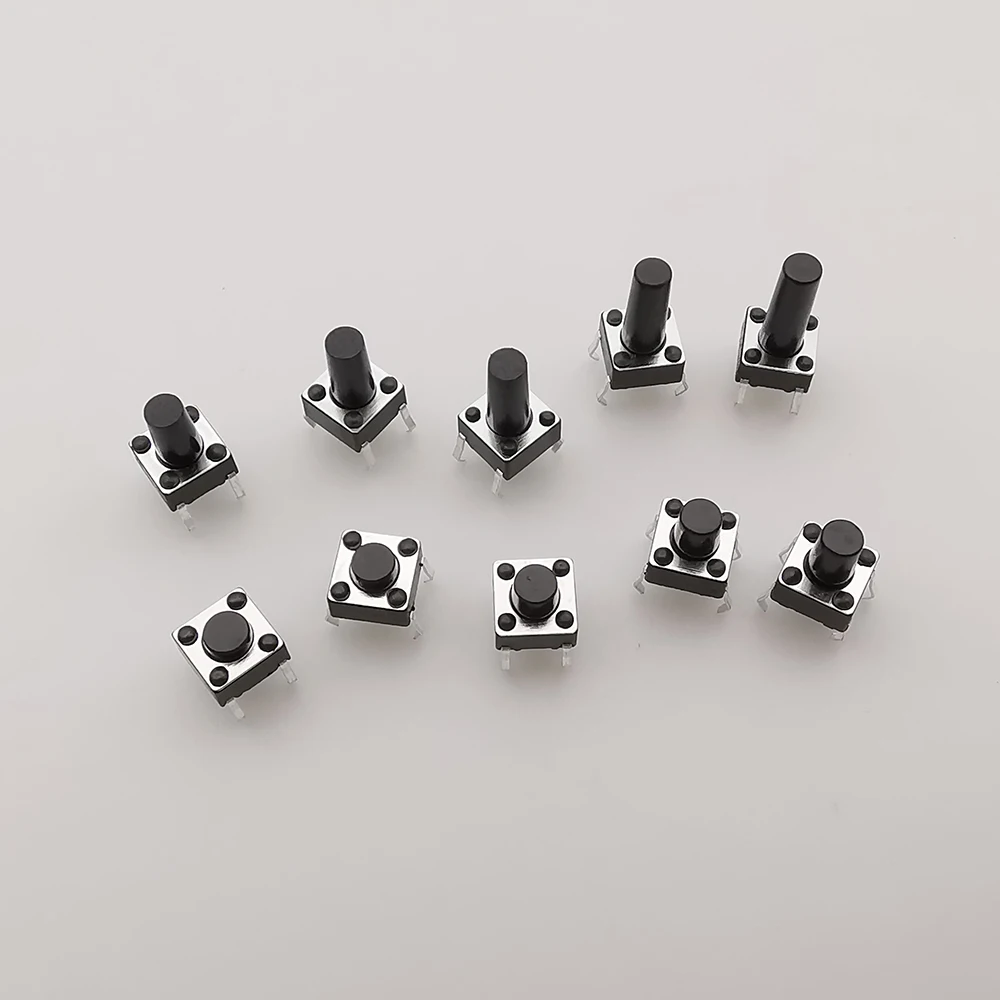Best price for 50Pcs Tactile Tact Mini Push Button Switch 6x6mm 4Pin ...