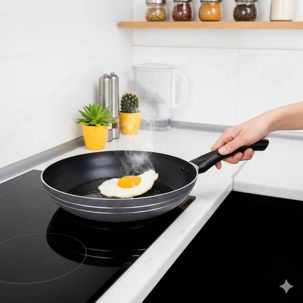 Best price for TC Non-Stick Deep Frying Pan & Induction Base Non-Stick ...
