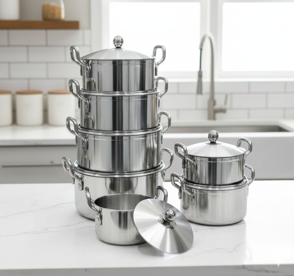 Best price for [ OFFER🎉 ] 14pcs Heavy Duty Cooking Pot Sufuria Set ...