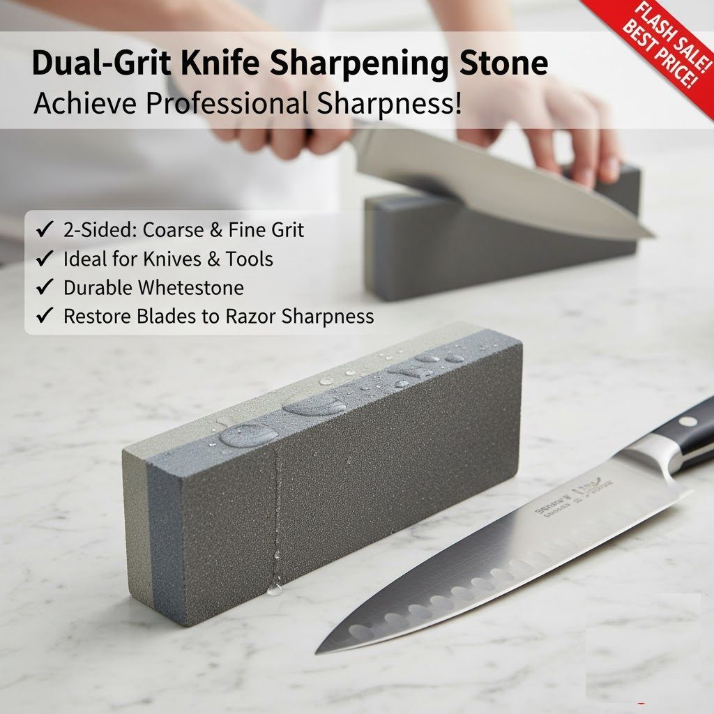 Best price for Knife Sharpener Dual-Sided Wetstone - 400/1000 Grit ...
