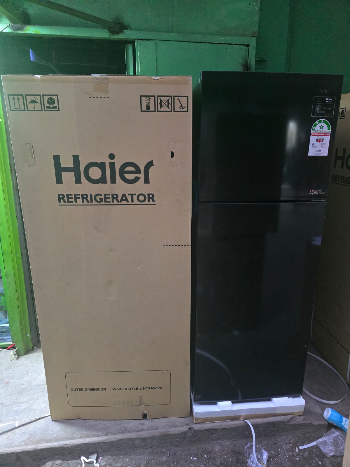 Best price for Haier 333L Double Door No-Frost Fridge refrigerator ...