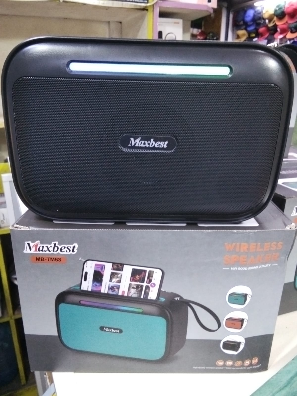Best price for MAXBEST MB-TM68 WIRELESS SPEAKER WITH HI-FI SOUND ...