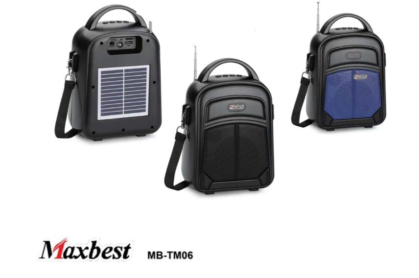 Best price for MAXBEST MB-TM06 SOLAR BLUETOOTH SPEAKER – PORTABLE ...