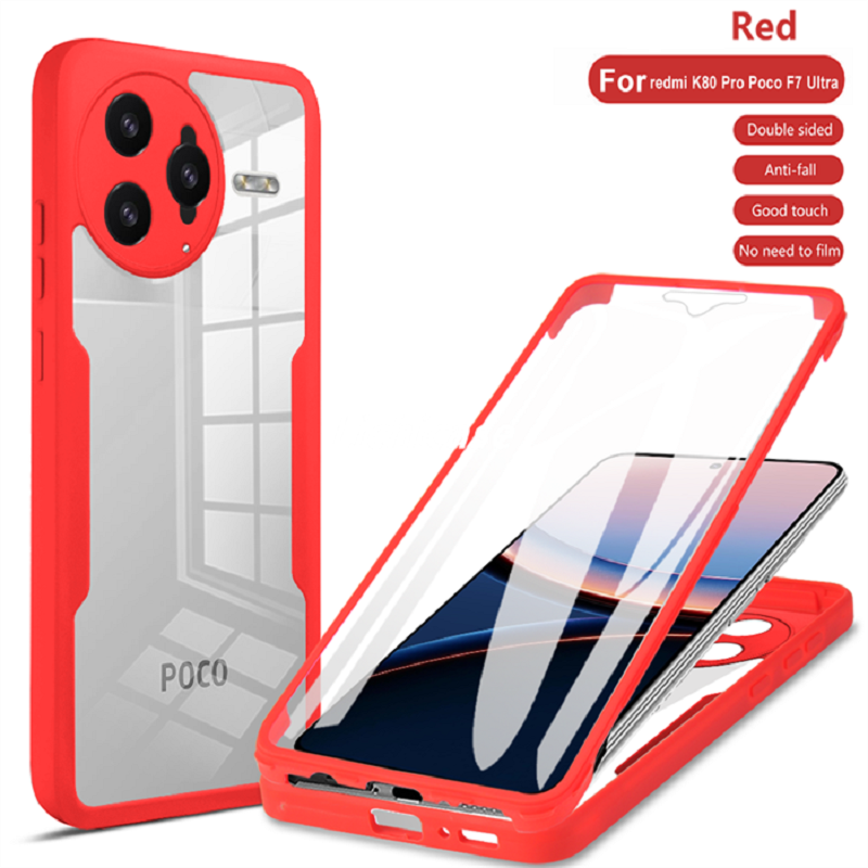 Best price for 360 Full Protection Case for Xiaomi Poco F7 Ultra F7 Pro F6 F5 Pro X7 Pro X6 X5 ...