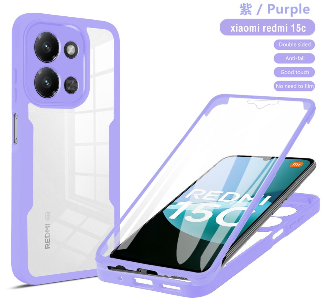 Best price for 360 Full Protection Case for Xiaomi Redmi 15C 15 A5 14C ...