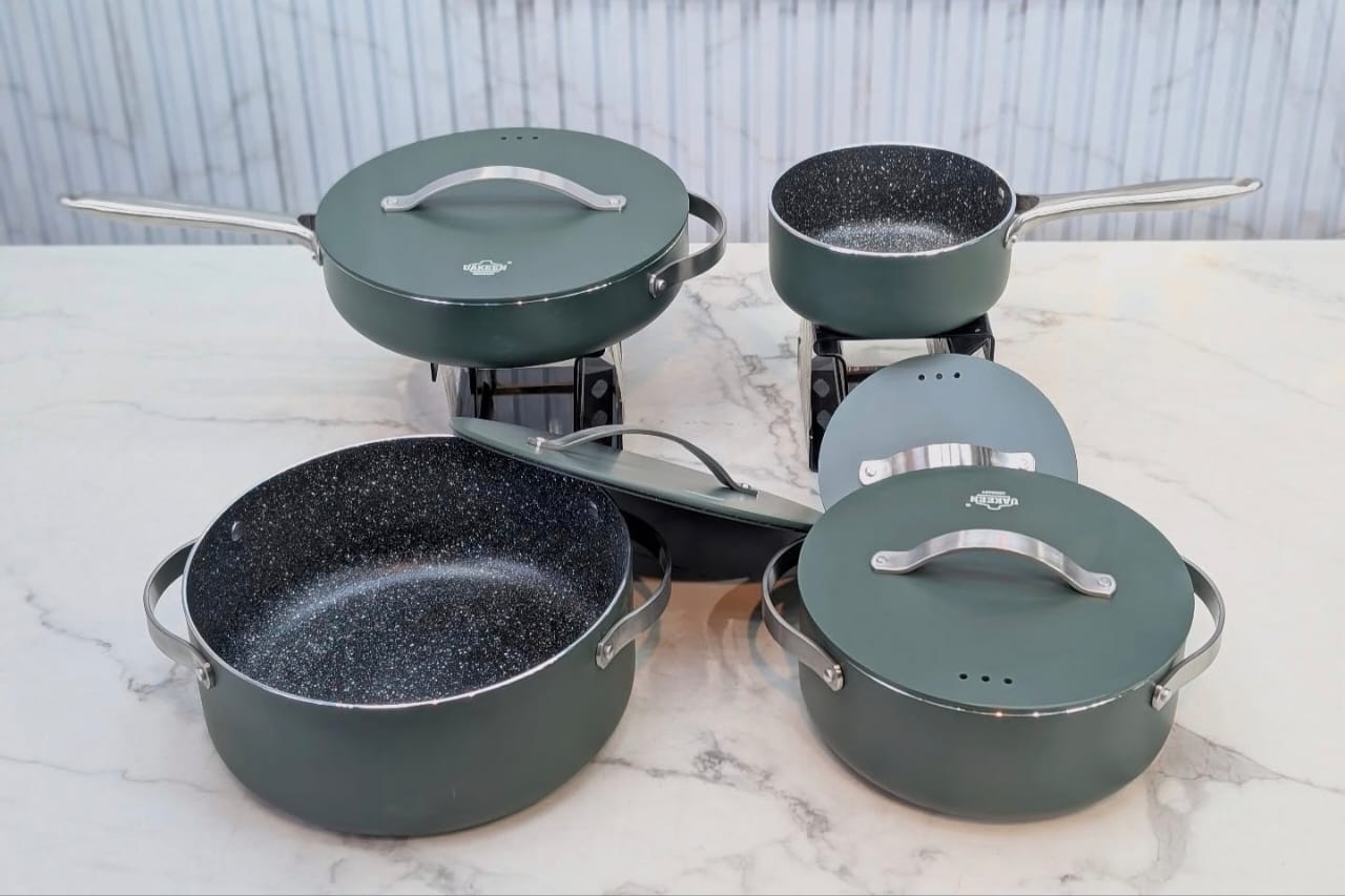 Best price for 🍳 UAKEEN GERMANY 8pcs Cookware Set | Premium Quality ...