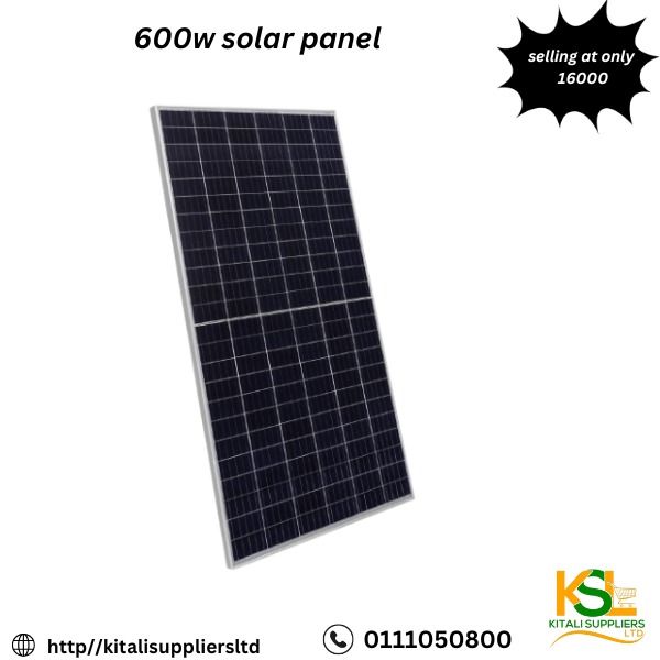 Best price for 600W Monocrystalline Solar Panel – High-Efficiency Solar ...
