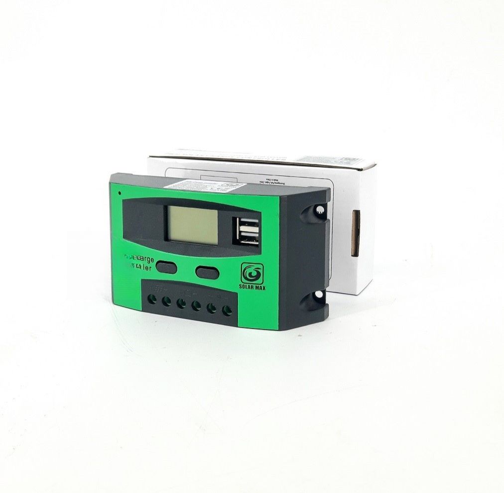 Best price for 10A Digital Solar Charge Controller – PWM Solar Regulator with Dual USB Ports for ...