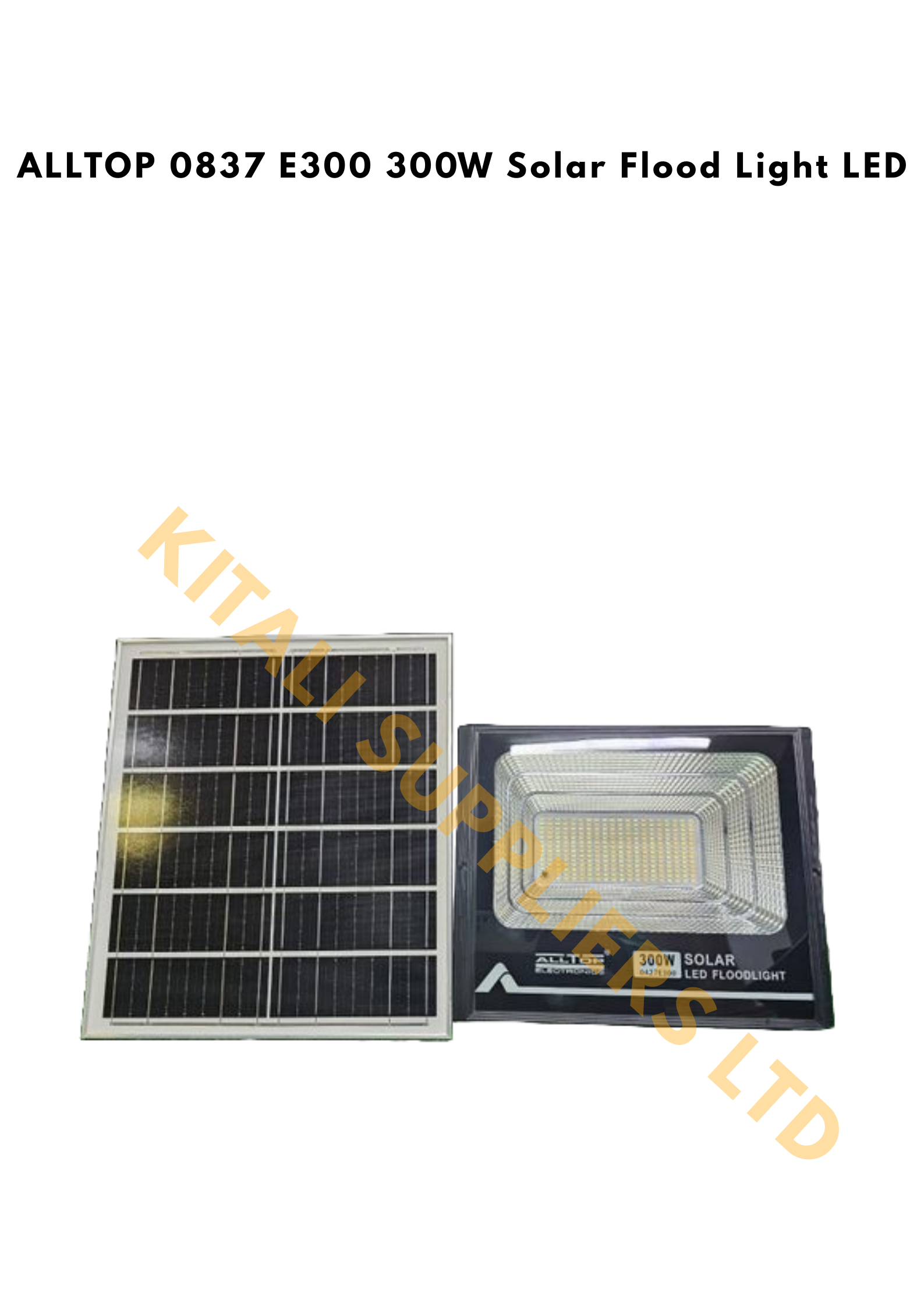 Best price for ALLTOP 0837 E300 – 300W Solar Flood Light LED ...