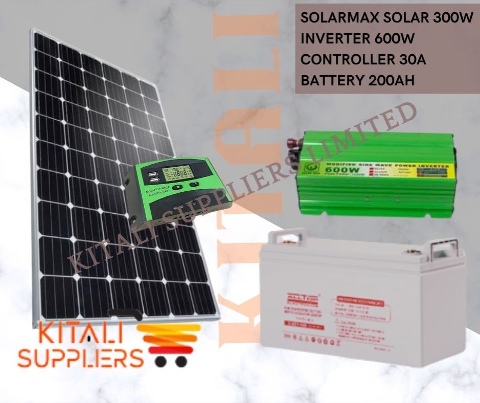Best price for Solarmax All Weather Solar System 300W Full Kit – 600W ...