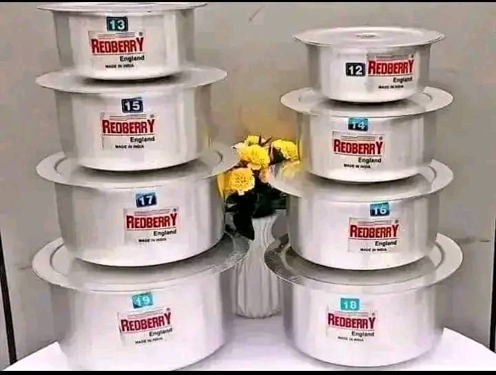 Best price for Redberry 8 Pieces Sufuria Cooking Set – Durable Non ...