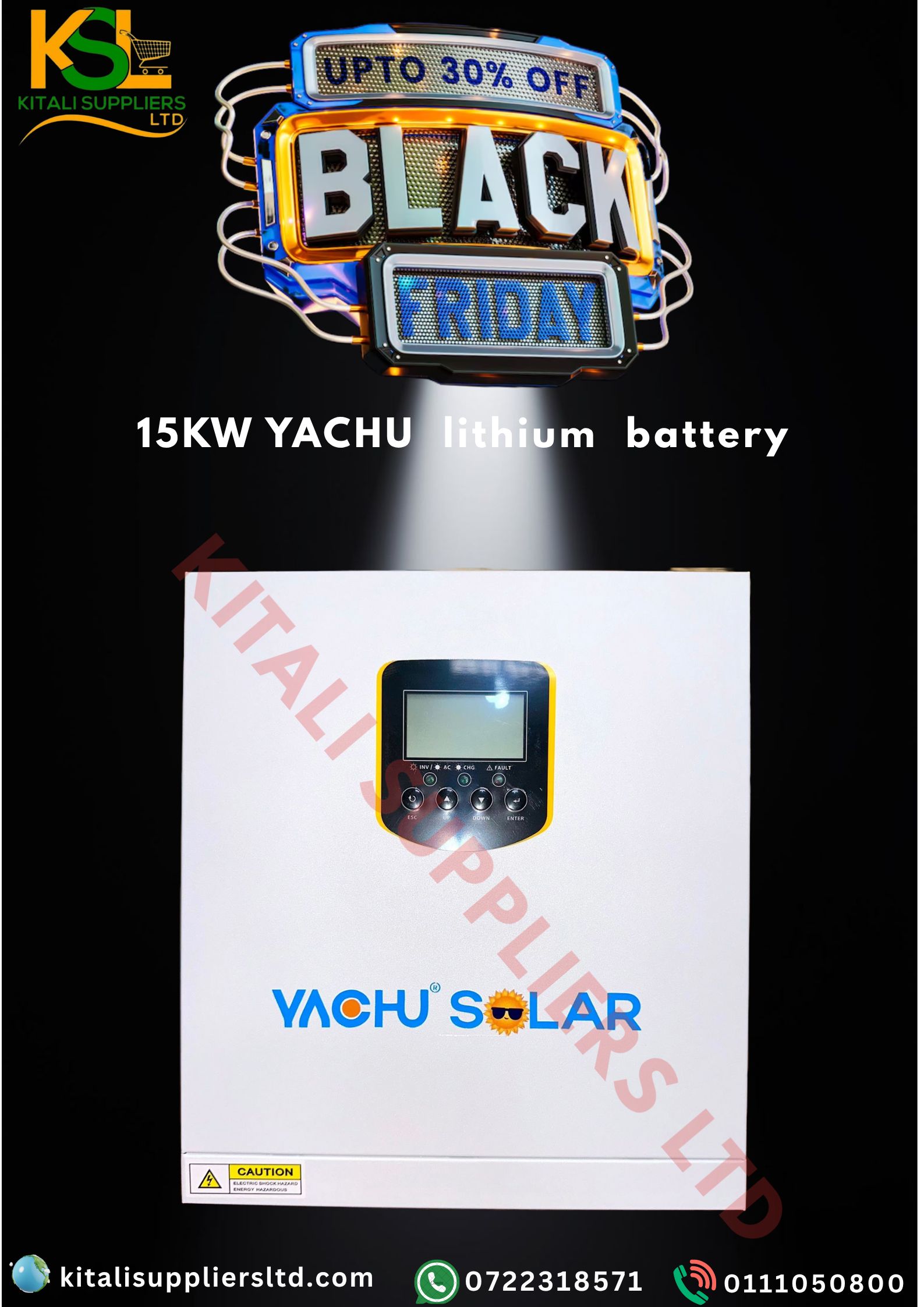 Best price for YACHU 48V 15KW Lithium Battery – LiFePO4 Deep Cycle ...