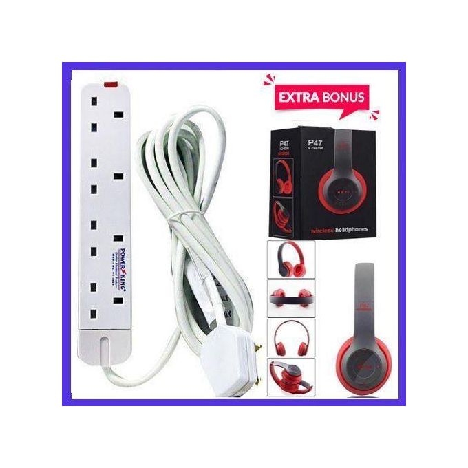 Best price for Power King Best QUALITY 4 Way Power Extension With Long ...