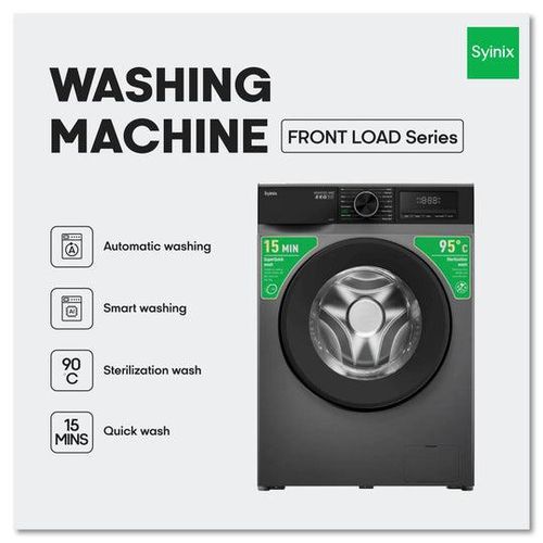 Best price for CLEARANCE OFFER Syinix 8Kgs Front Load Wash & Spin Fully ...