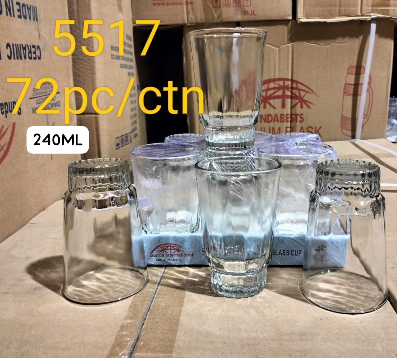 Best price for 6pcs or 12pcs A Dozen Glass Round High Quality Glass ...