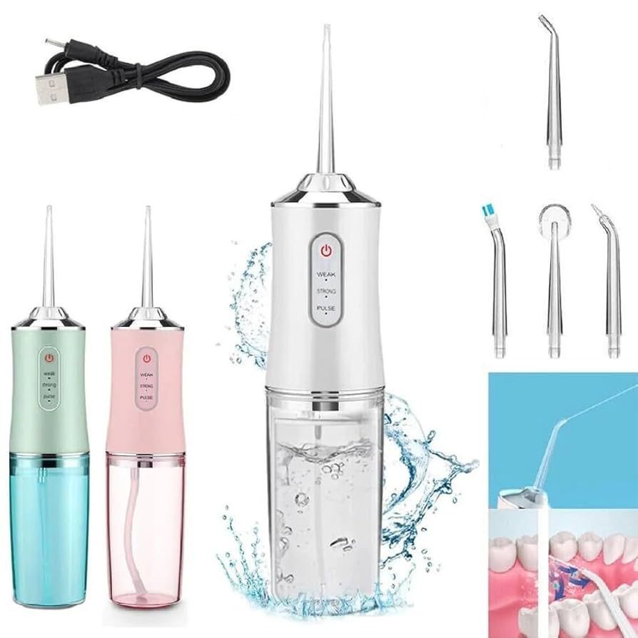 Best price for 4 Nozzles New Dental Water Jet Oral Irrigator & Teeth ...
