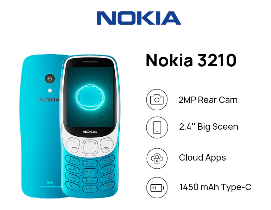 Best price for Nokia 3210 4G Basic Phone Original 2.4'' Type-C Charging ...