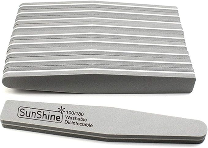 Best price for Nail Buffers 100/180 Grit Washable Double Sided Nail ...