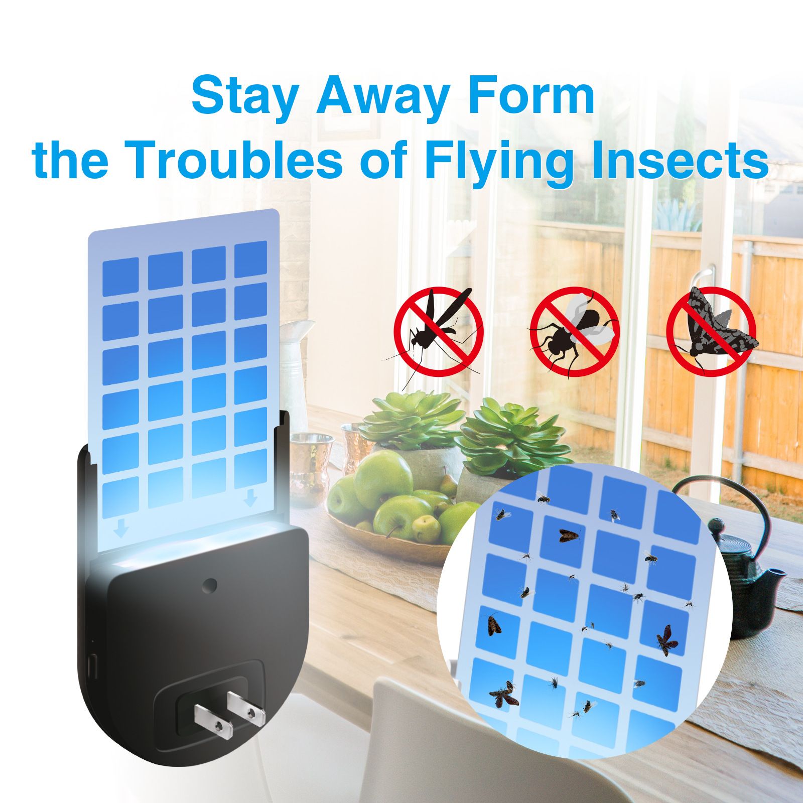 Best price for Adhesive Board Mosquito Killer Lamp, Indoor Non-toxic ...