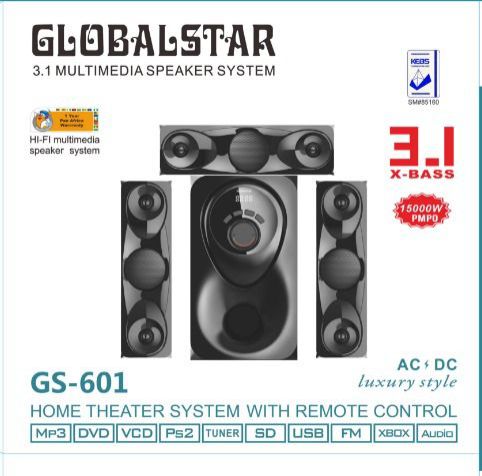 Best price for GLOBALSTAR GS-601 3.1-CHANNEL MULTIMEDIA SPEAKER SYSTEM ...
