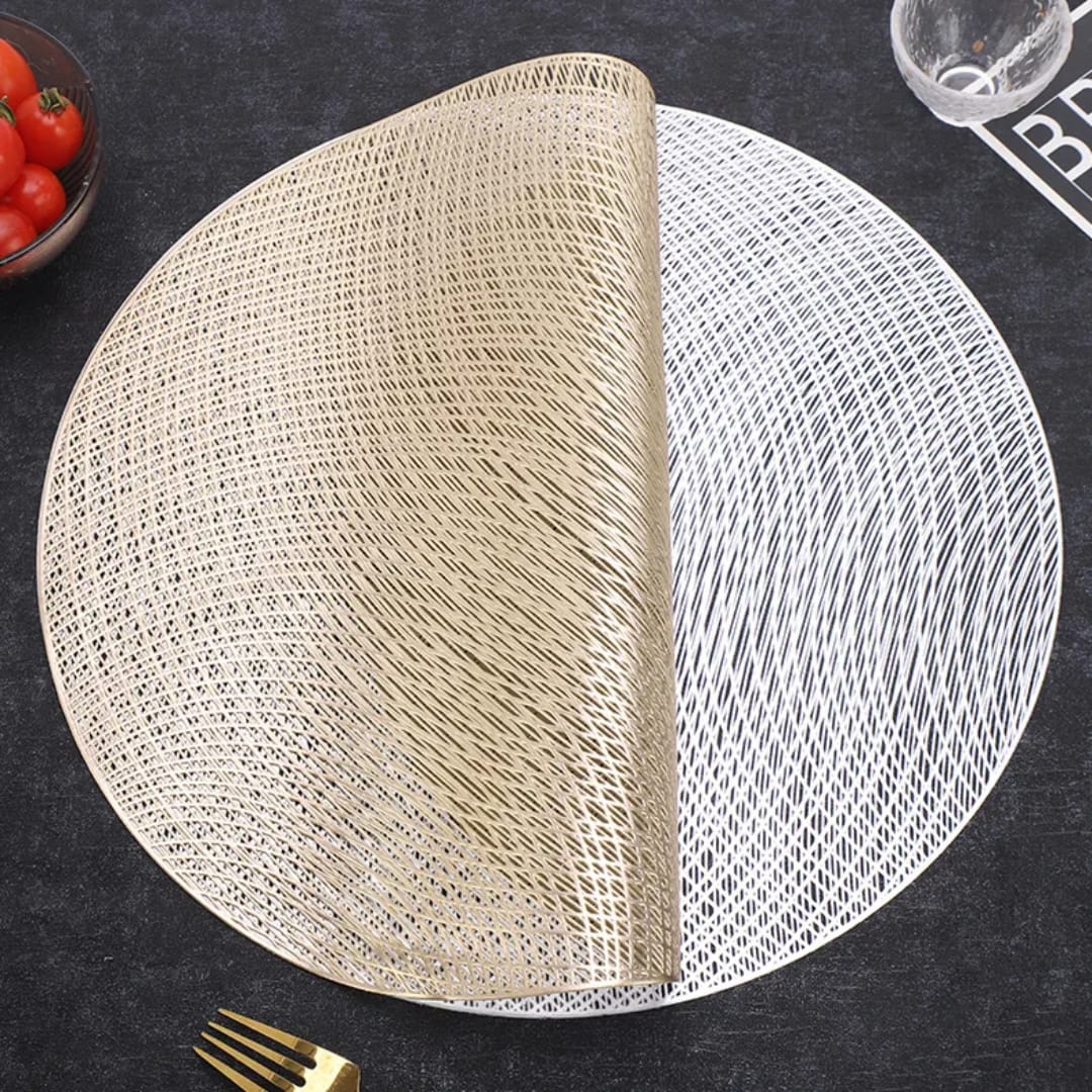 Best price for 6pcs PVC Dining Table | Classic Round Table Mats ...