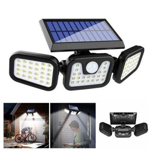 Best price for Outdoor 120 LED Motion Sensor Lights Light Color-black ...