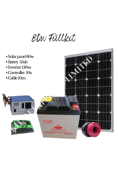 Best price for Shop this 80W solar power kit with 35Ah battery, 150VA ...