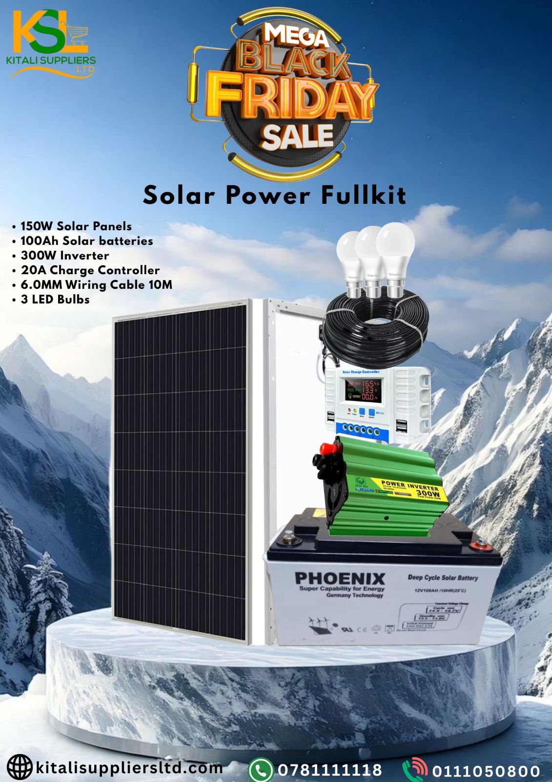 Best price for Shop the complete solar kit with 150W panel, Phoenix ...
