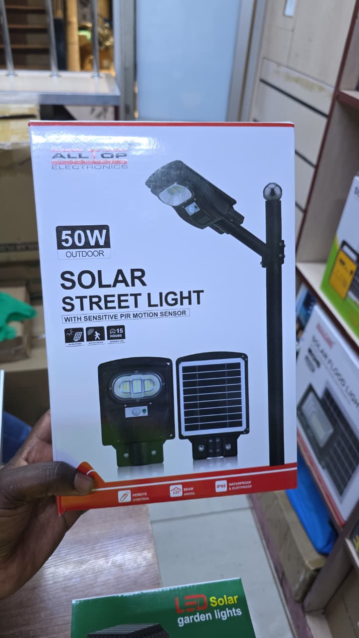 Best price for ALLTOP 50W Solar Street Light – Smart Motion Sensor ...