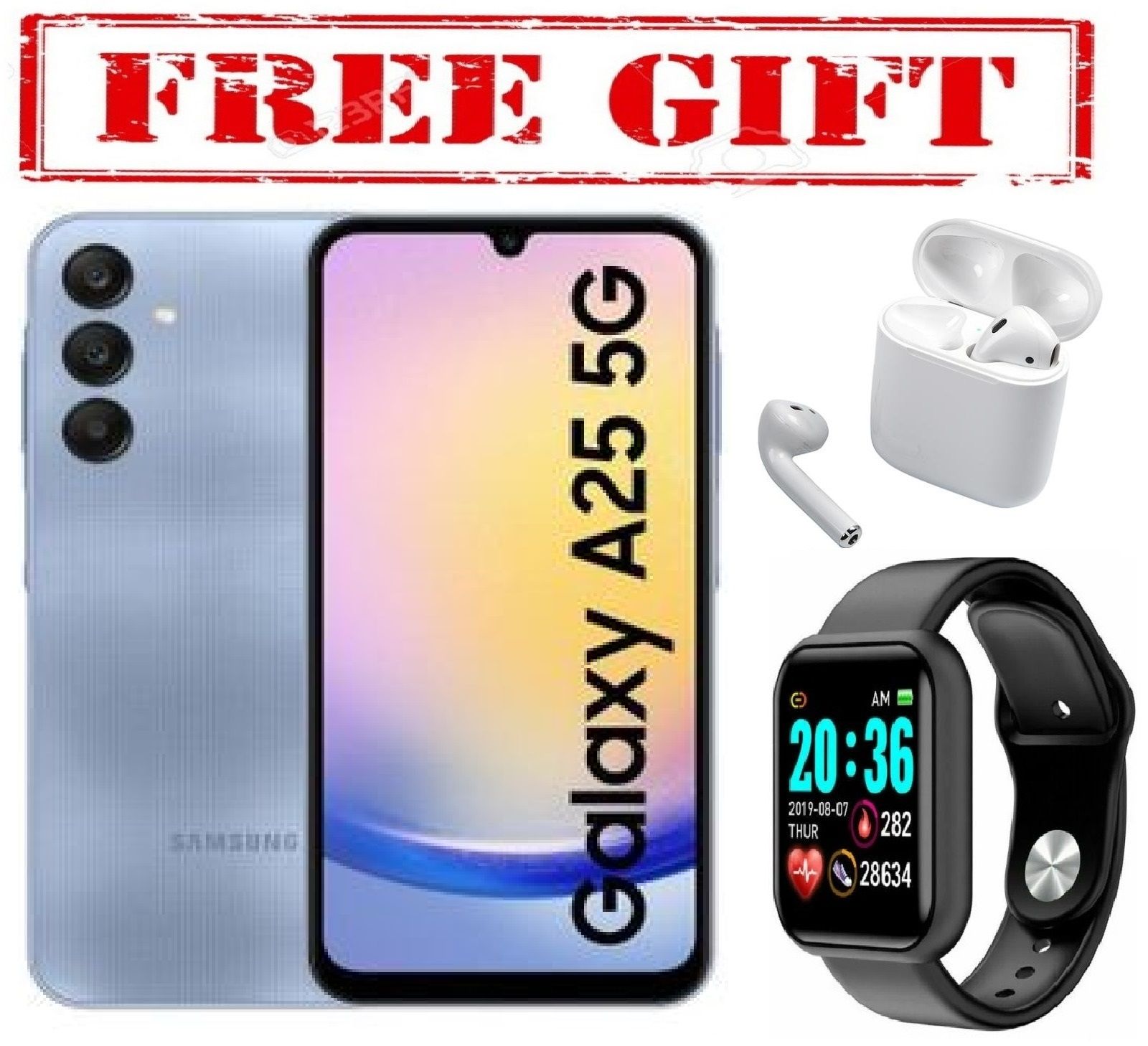 Best price for Samsung Galaxy A25 5G, 6.5'' 6GB RAM + 128GB ROM, 50MP ...